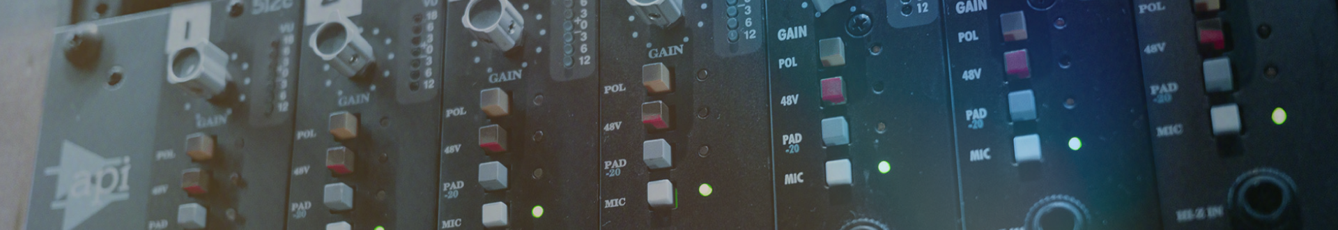 Equipment | RiverRock Studios